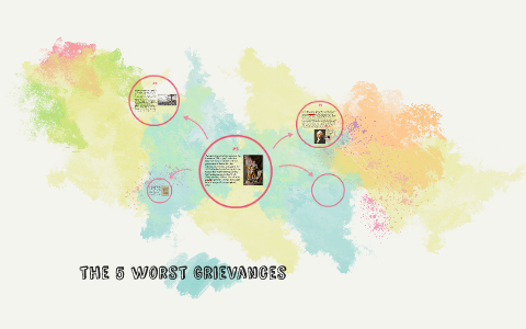 the 5 worst Grievances by Gracee Williamson on Prezi