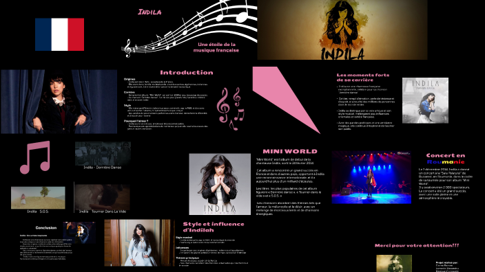 Indila : Une artiste inspirante Indila est une chanteuse qui a su ...