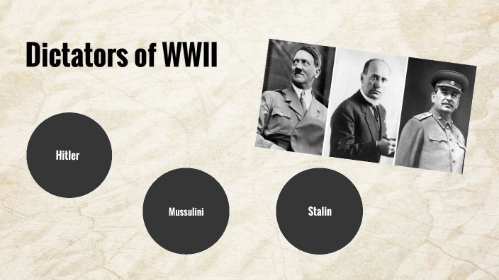 Dictators of WWII by Kaimana Wetter on Prezi