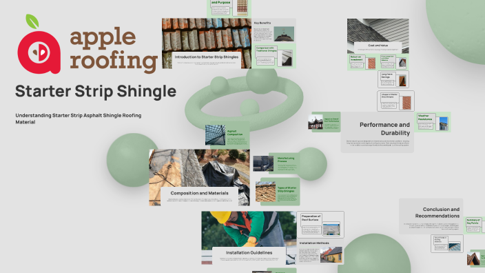 Starter Strip Shingle by Brian Kinkade on Prezi