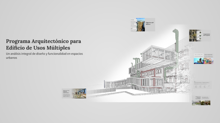 Programa Arquitectónico para Edificio de Usos Múltiples by DIEGO ...