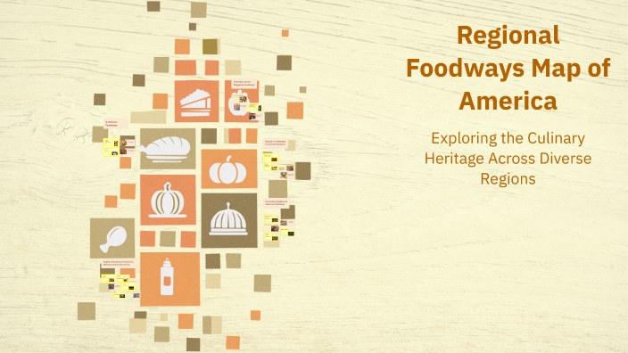 Regional Foodways Map of America by Jordyn Folsom on Prezi