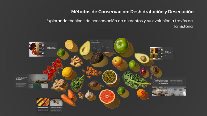 Métodos de Conservación: Deshidratación y Desecación by Armando Anacona ...