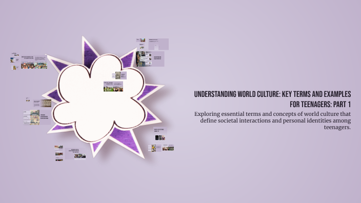 Understanding Word Culture: Key Terms and Examples for Teenagers: Part ...