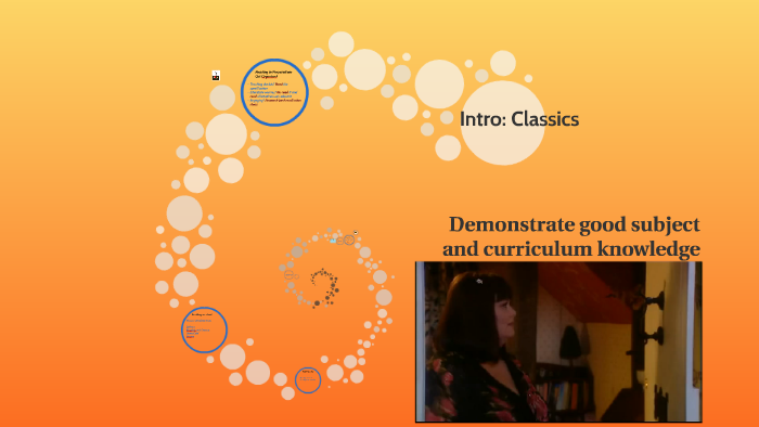 Demonstrate good subject and curriculum knowledge by N Merrett on Prezi