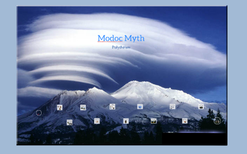 Modoc Myth by Chelsea Hall on Prezi
