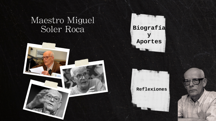 Maestro Miguel Soler Roca by Enzo Benencia on Prezi