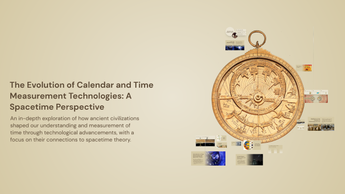 The Evolution of Calendar and Time Measurement Technologies: A ...