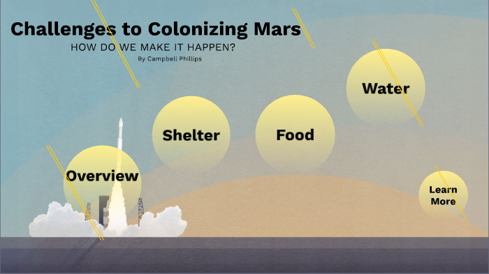 Challenges of Colonizing Mars by Stacey Nordtvedt on Prezi