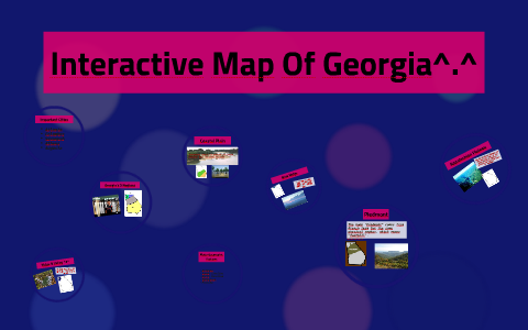 Interactive Map Of Georgia^.^ by Erika Corona