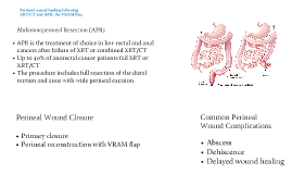 APR Wound Closure in Irradiated Tissue: The VRAM flap by Jason ...