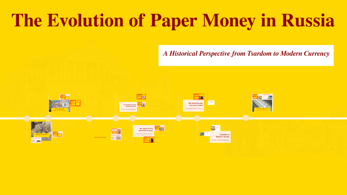The Evolution of Paper Money in Russia by Диана Нестерова on Prezi