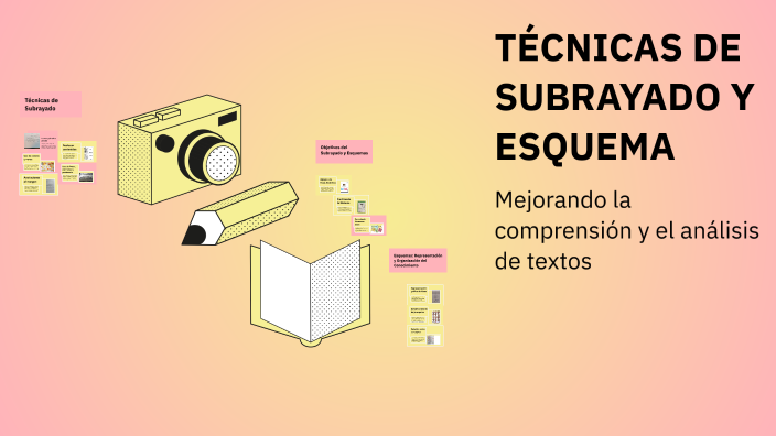 TÉCNICAS DE SUBRAYADO Y ESQUEMA by Carol Tenorio on Prezi
