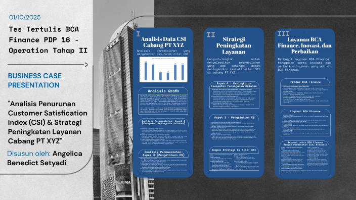 Tes Tertulis BCA Finance PDP 16 - Operation Tahap II by Angelica ...