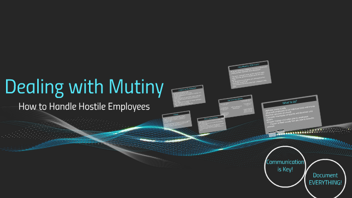 Dealing with Mutiny by Sarah Enz on Prezi