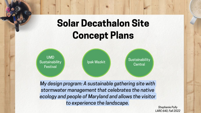 Solar Decathlon Site Concept Diagrams by Stephanie Pully on Prezi