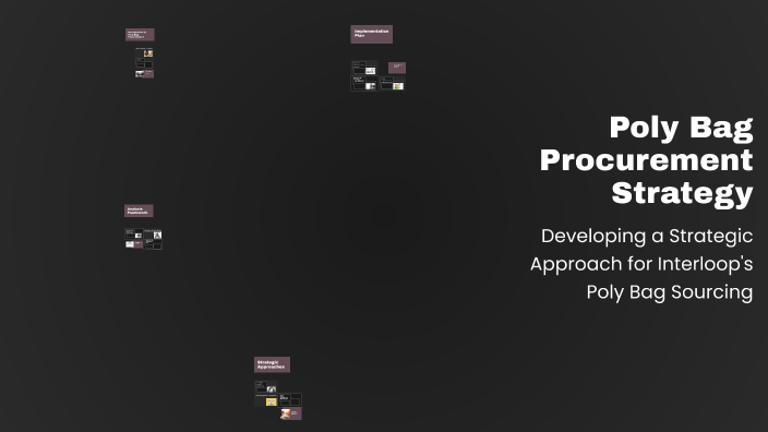 Poly Bag Procurement Strategy by Shahid Kamran on Prezi