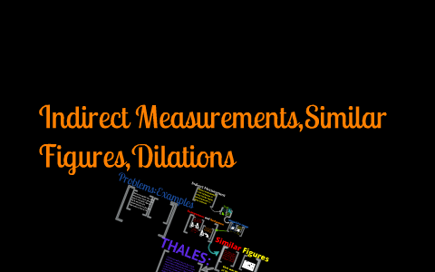 Indirect Measurement,Similar Figures,Dialations by octavious drake on Prezi