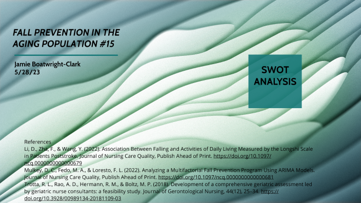 SWOT--Fall Prevention Policy #15 by JAMIE BOATWRIGHT on Prezi