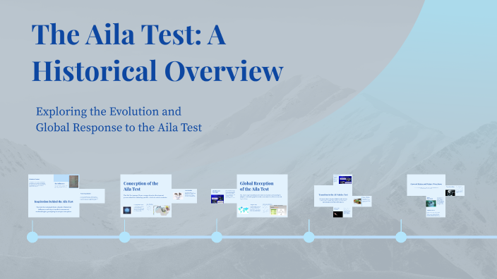 The Aila Test: A Historical Overview by Ali Kristy on Prezi