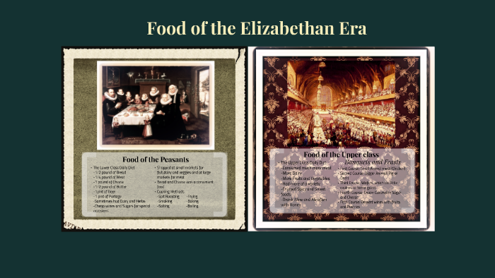 Food of the Elizabethan Era by Lilly Nystel on Prezi