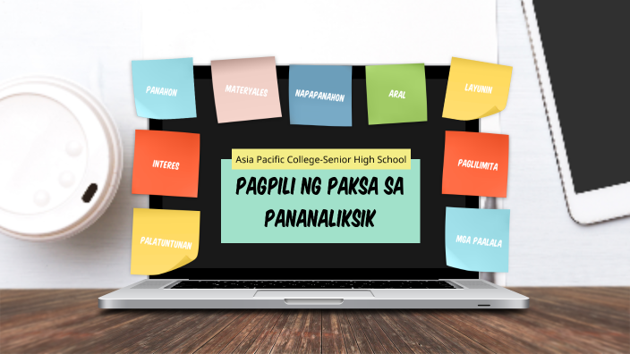 Pagpili ng Paksa sa Pananaliksik by Stefanie Christiane Rivera on Prezi