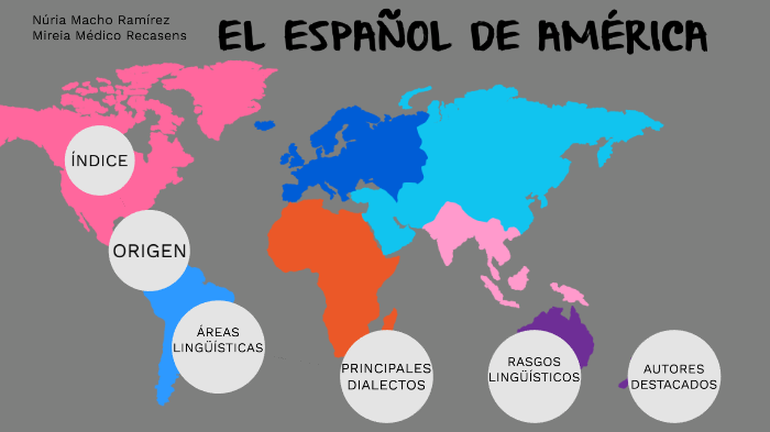 El español de america by Mireia Médico Recasens on Prezi
