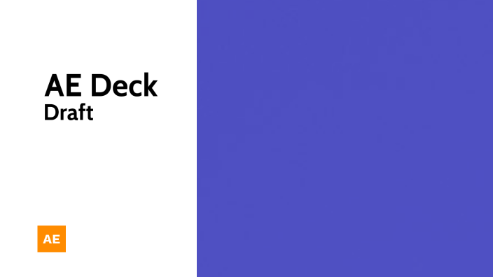 AE Deck by Kevin Opiyo on Prezi