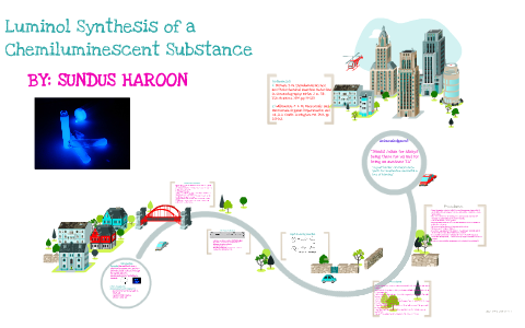 Luminol Synthesis of a Chemiluminescent Substance by Ayoub Malek on Prezi