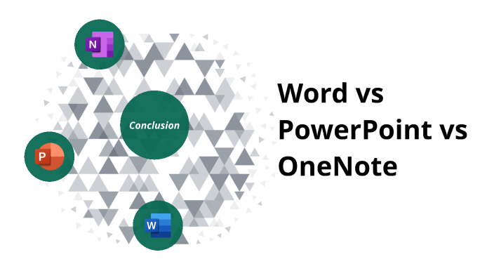 Word vs PowerPoint vs OneNote by Mihailo Simonovic on Prezi