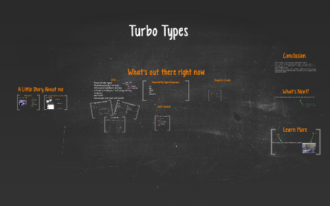Turbo Types by Jean-Rémi Desjardins on Prezi