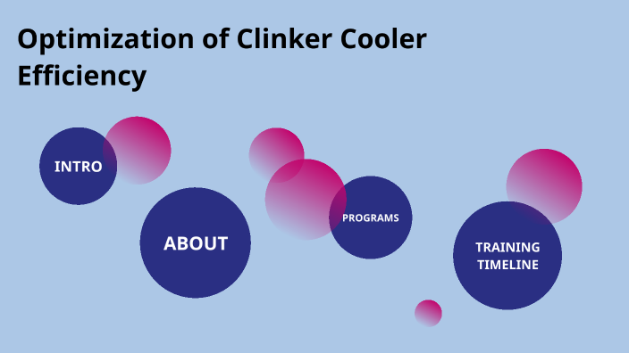 Optimization of Clinker Cooler Efficiency by Minyar Trad on Prezi