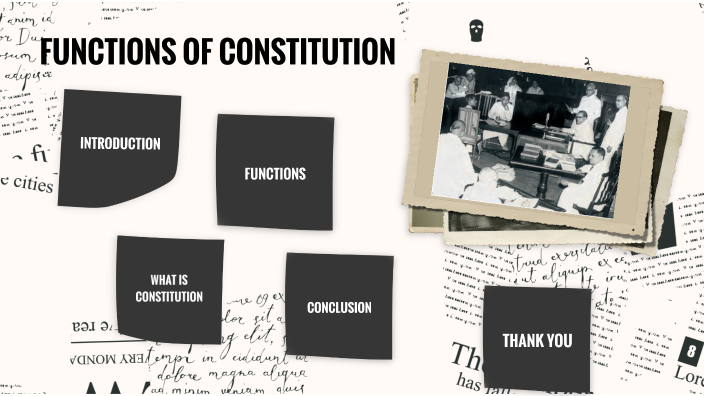 Functions of Constitution by Aaditya Shrivastav on Prezi