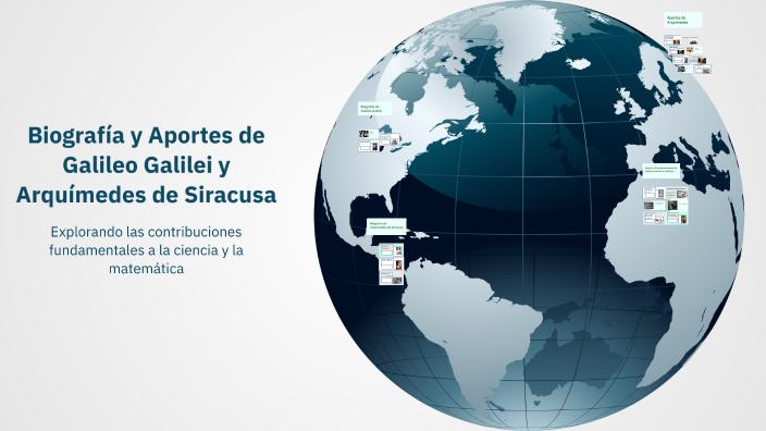 Biografía y Aportes de Galileo Galilei y Arquímedes de Siracusa by ...