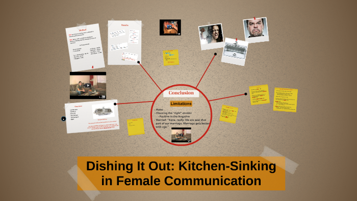 Dishing It Out: Kitchen-Sinking in Female Communication by Chelsea ...