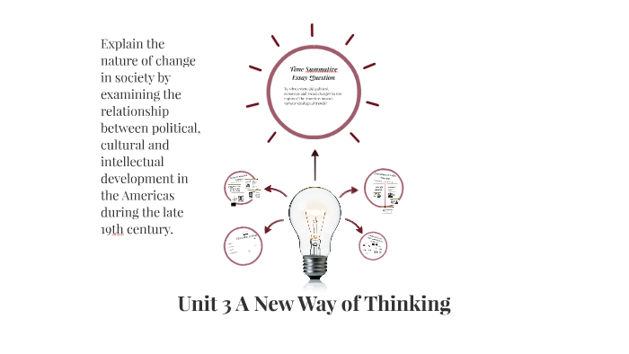Unit 3 A New Way of Thinking by Arthur Wachholz on Prezi