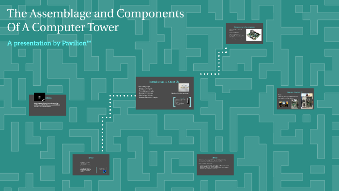 The Assemblage and Components Of A Computer Tower by Kimberly Ramos on ...
