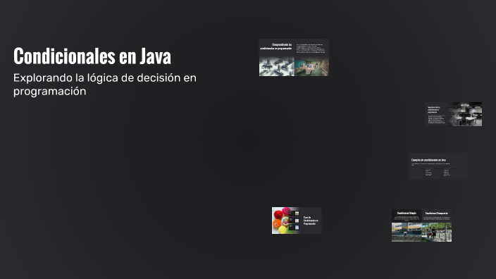 Condicionales en Java by ENVER HOXHA MAYHUA ZANABRIA on Prezi