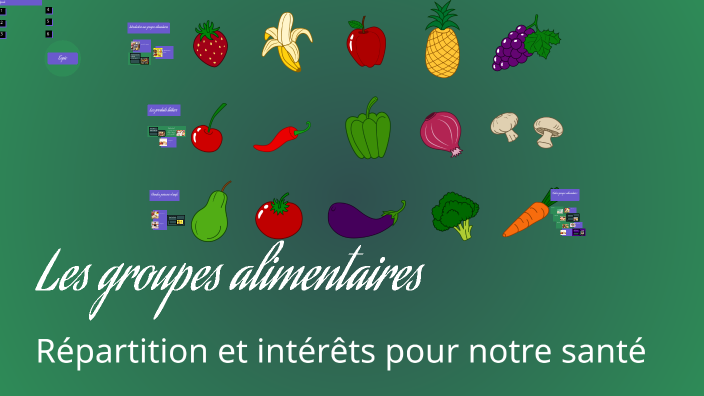 Les groupes alimentaires by laouer M on Prezi