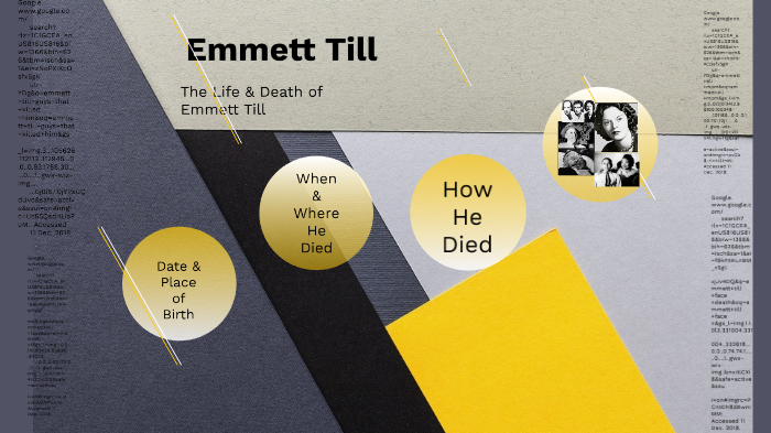 Emmett Till by Semaj White on Prezi