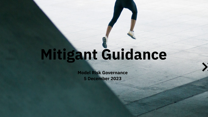 Mitigant Guidance by Daniel van den Brand on Prezi