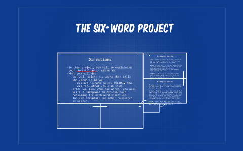 The 6-Word Project by Rachael Wilson