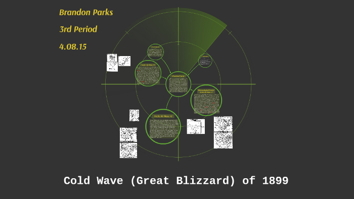 Cold Wave (Great Blizzard) of 1899 by Brandon Parks on Prezi