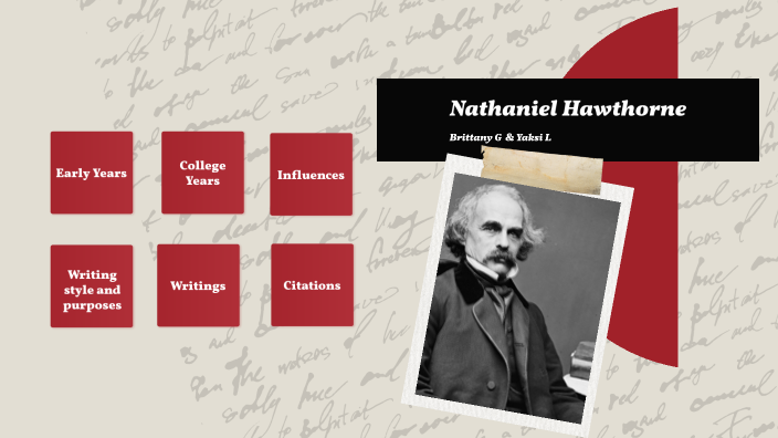 Nathaniel Hawthorne Biography 2 by Brittany Gonzalez Martinez on Prezi