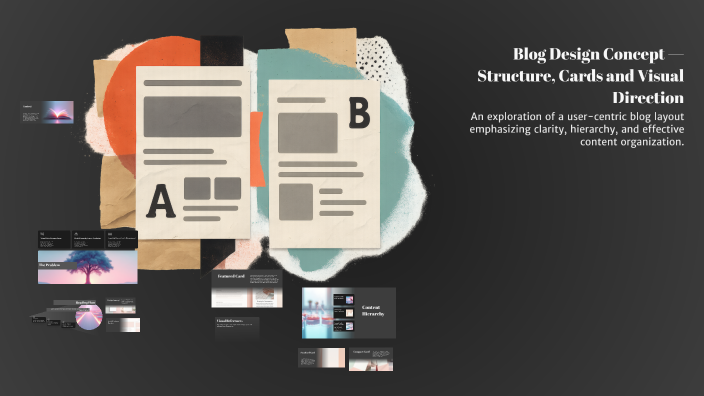 Blog Design Concept — Structure, Cards and Visual Direction by Philippe ...