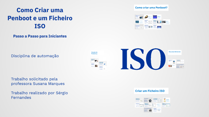 Como Criar uma Penboot e um Ficheiro ISO by Sérgio Fernandes on Prezi