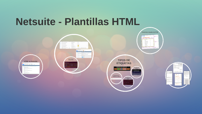 Netsuite - Plantillas HTML by Abril Martin on Prezi