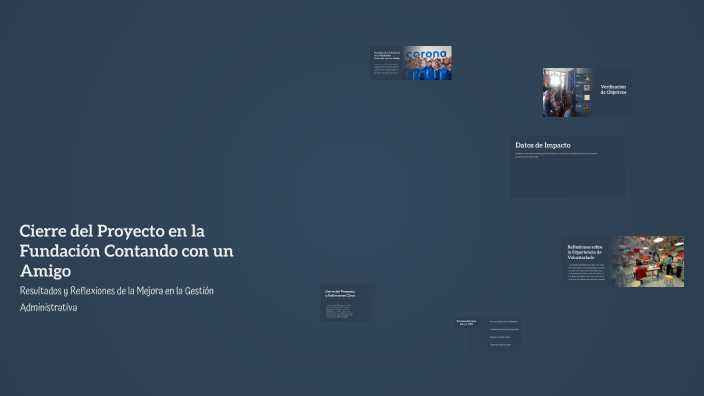 Cierre del Proyecto en la Fundación Contando con un Amigo by NAIN ...