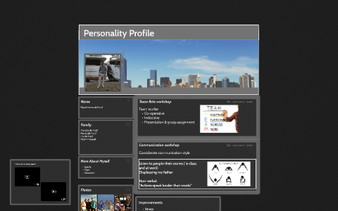 Personality Profile by on Prezi