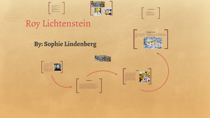 Roy Lichtenstein by Sophie Lindenberg